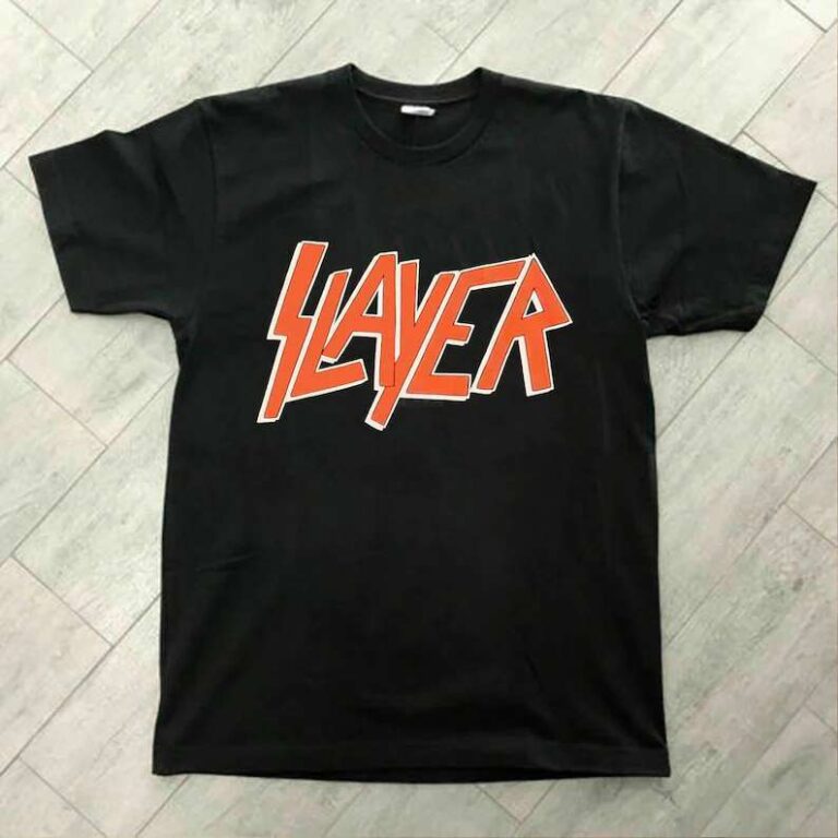 Slayer Red Logo Metal Band 1981 Unisex T Shirt, hoodie, long sleeve ...