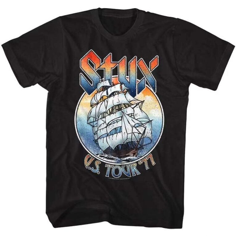 Styx Circle Tour T Shirt - Online Fashion Shopping