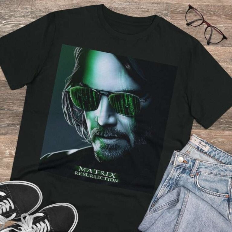 Matrix Resurrections Keanu Reeves 2021 T Shirt Movie, hoodie, long ...