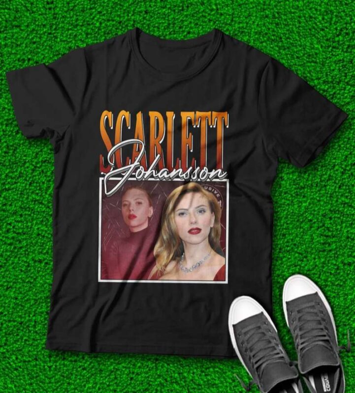 Scarlett Johansson T Shirt Actress Merch, hoodie, long sleeve ...