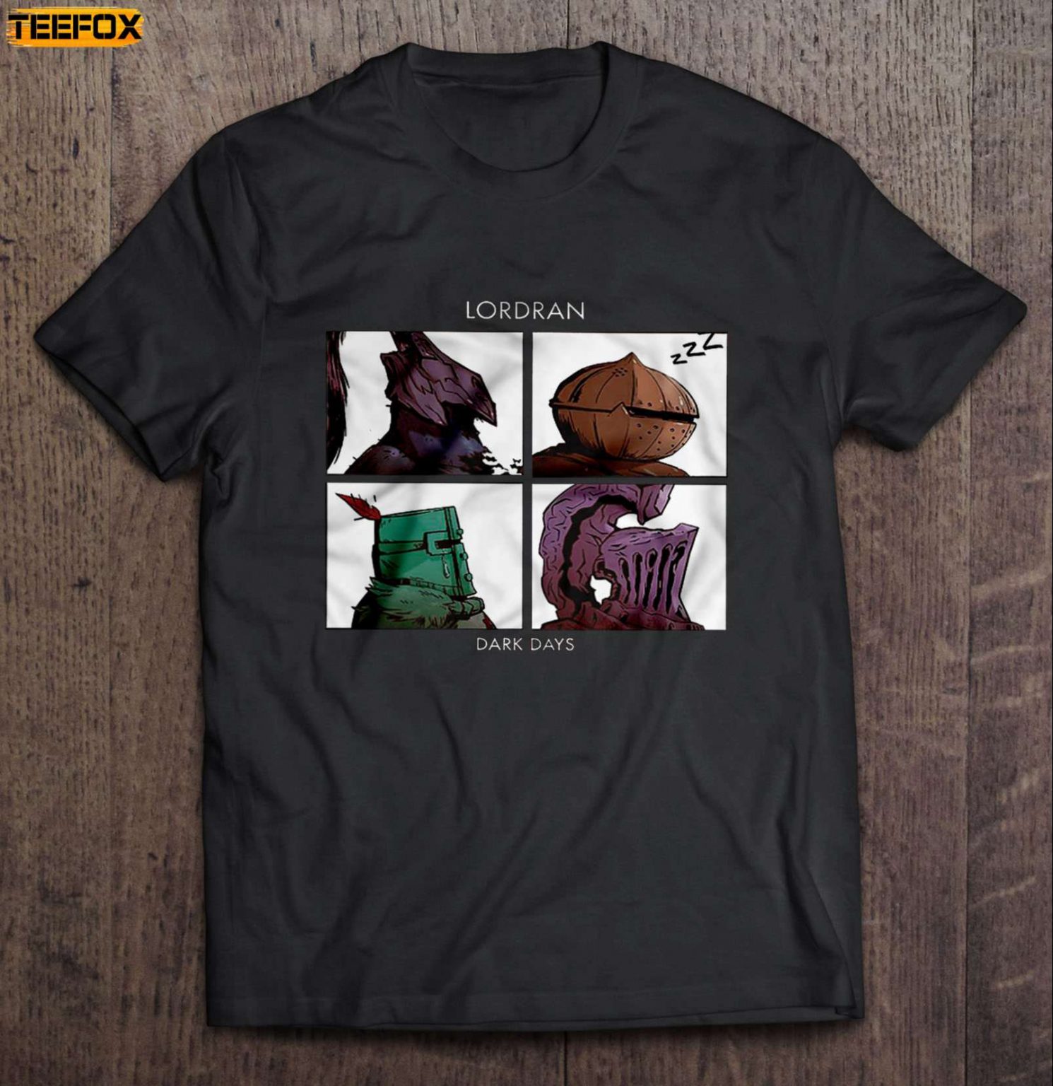 Lordran Dark Days Dark Souls And Gorillaz Short Sleeve T-Shirt, hoodie ...