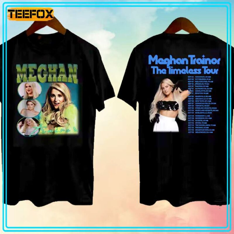 The Timeless Tour 2024 Meghan Trainor Concert T-Shirt, hoodie, long ...