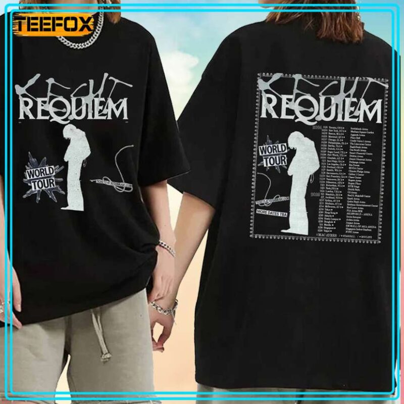 Keshi Requiem World Tour 2024 Concert T-Shirt, hoodie, long sleeve ...